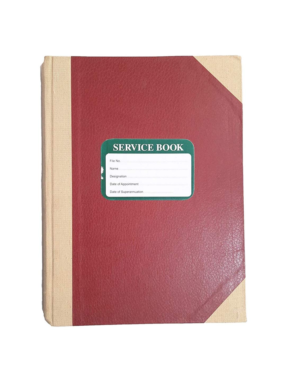 Employee Service Book - Superb Quality for Lifetime Record - Applicable ...