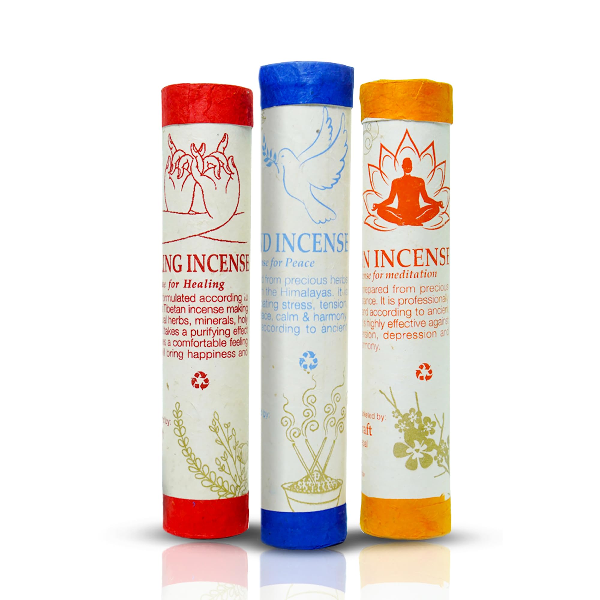 Tibetan Incense Sticks Hand Rolled Assorted Spiritual Incense Made From ...