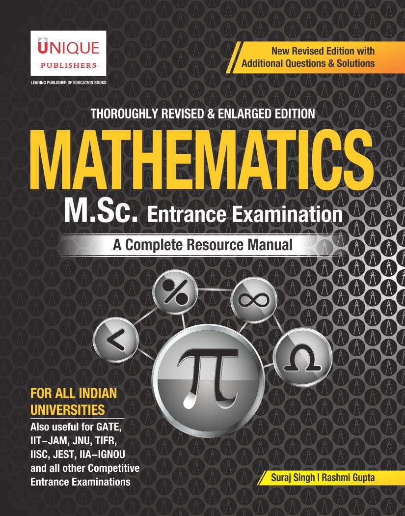 Buy M.Sc. Mathematics Book Online at Low Prices in India | M.Sc ...