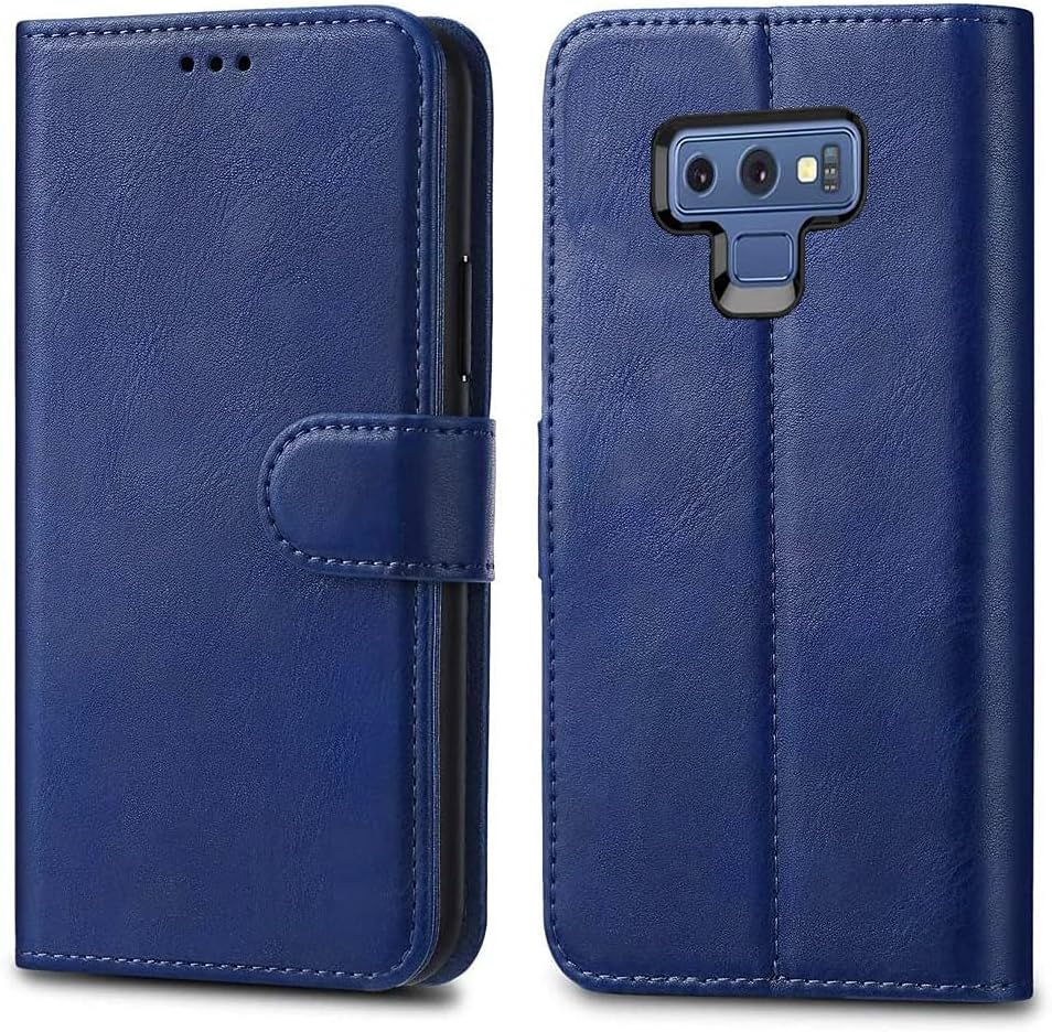 Samsung Galaxy Note 9 Cases - Premium Wallet Leather Flip Case Cover ...