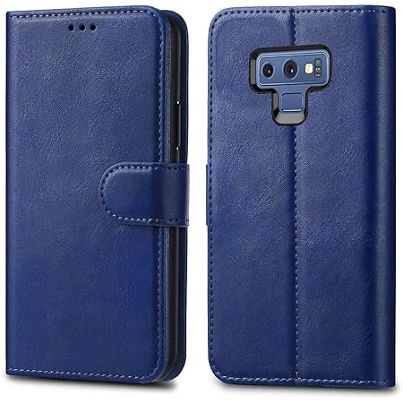 Samsung Galaxy Note 9 Cases - Premium Wallet Leather Flip Case Cover ...