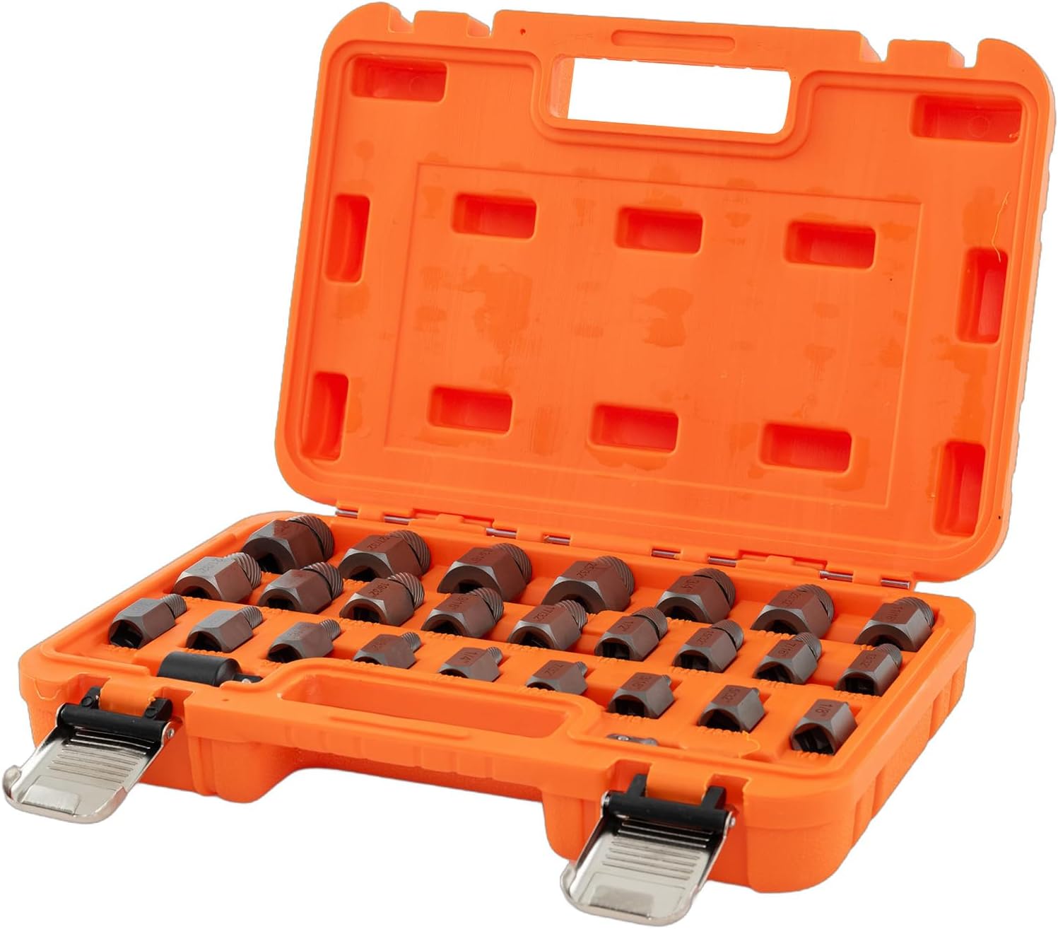 COSTWAY 27Pcs Screw Extractor Set, Dual Headed Easy Out Bolt Removal ...