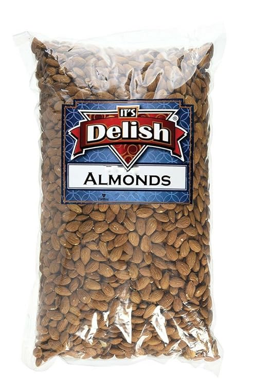 Amazon.com : Almonds, Shelled, Raw, 10 lbs. Bulk by Its Delish : Raw ...