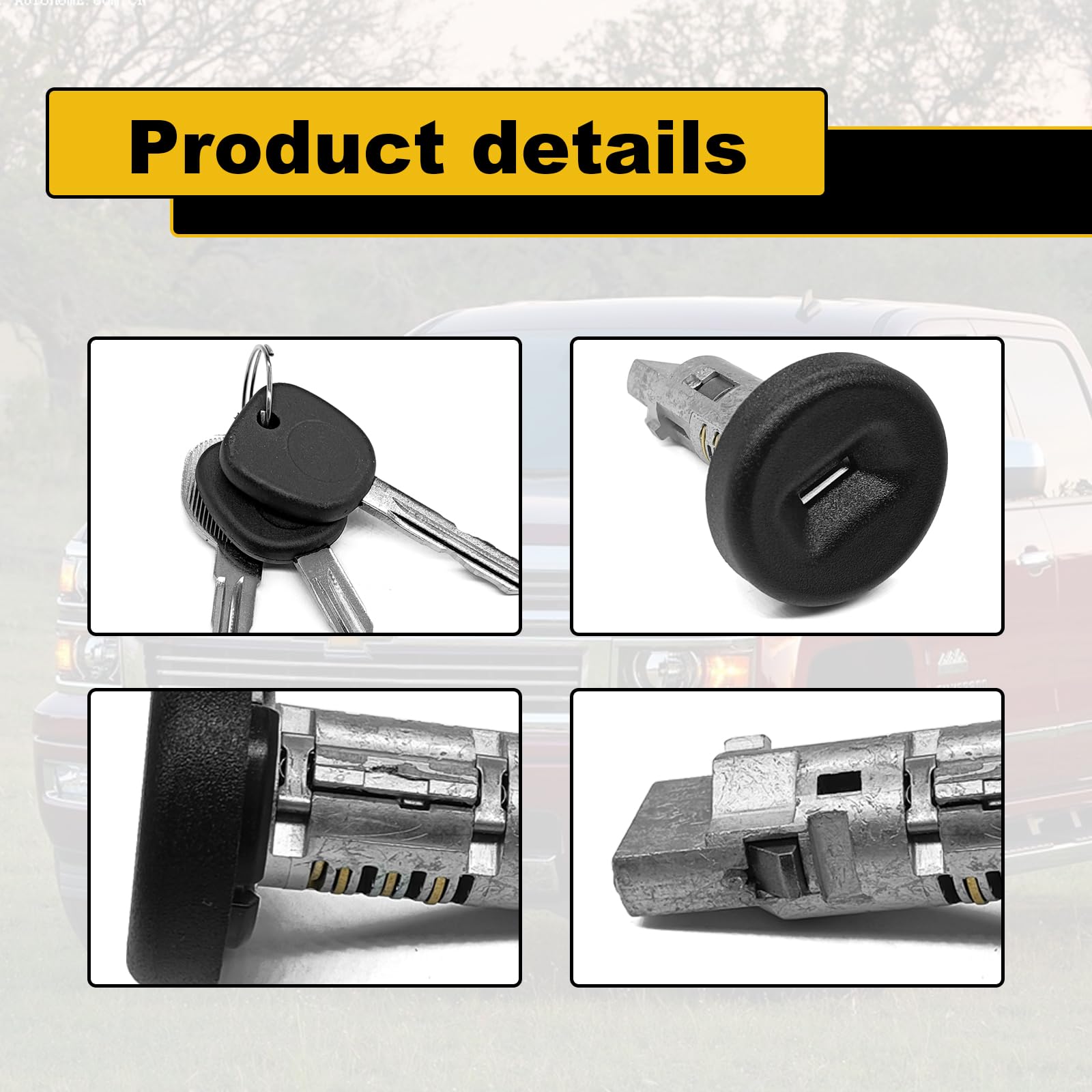 Snapklik.com : 924-796 Ignition Switch Lock Cylinder