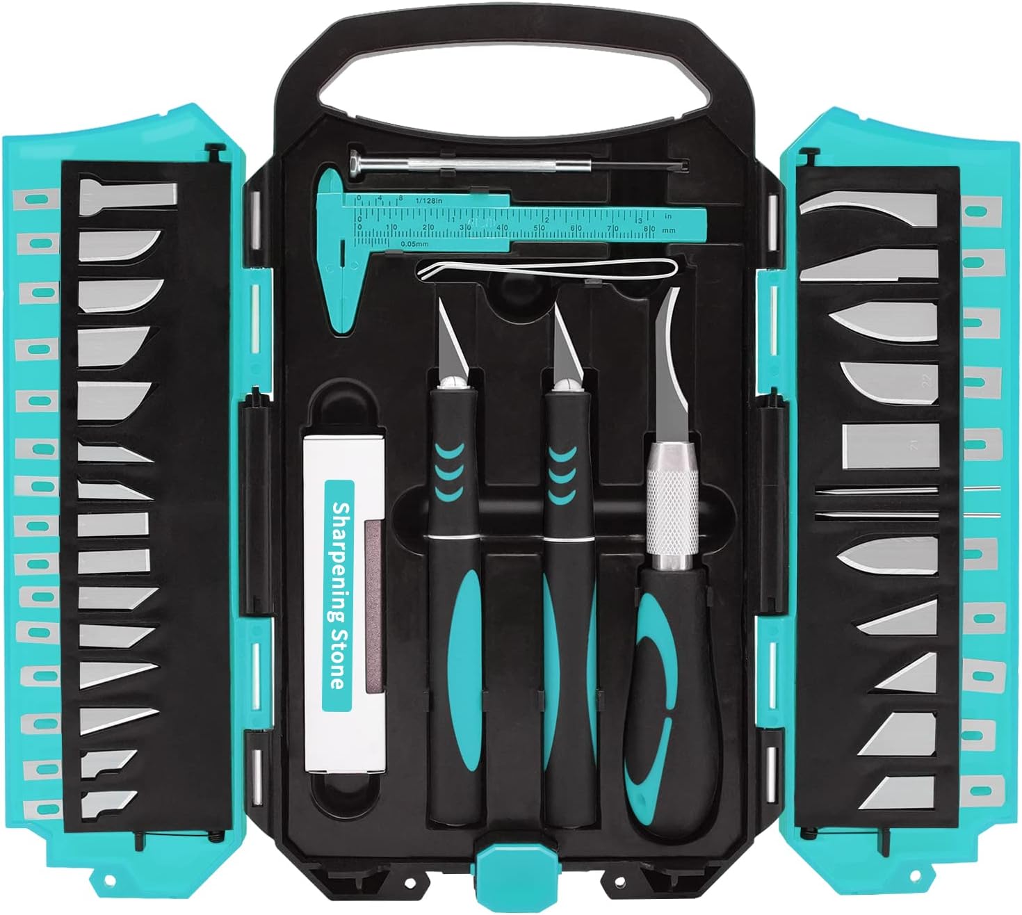 Amazon.com: DIYSELF Exacto Knife Set, 2 Pcs Craft Knife with 40 Pcs ...