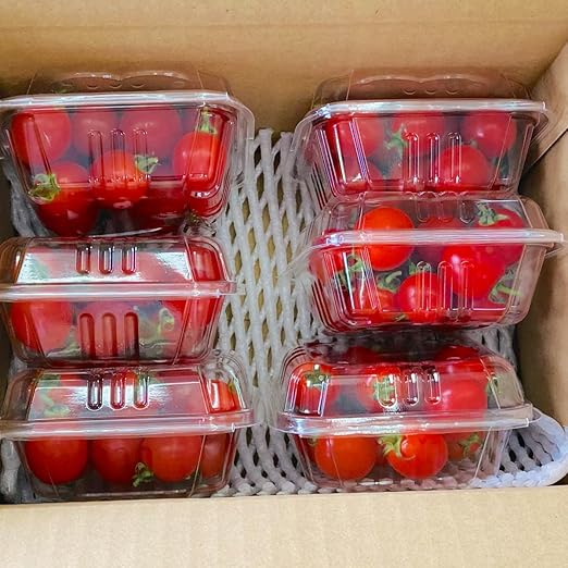 Amazon.co.jp: 九州 熊本産 ミニトマト 約1.2kg 6パック（200g×6）2S～2L 不揃い (002) 野菜 フルーツ 熊本 食品 旬 トマト : 食品・飲料・お酒