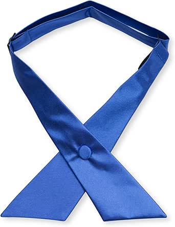 Concitor - Corbata cruzada para el cuello para mujer o hombre, Azul ...