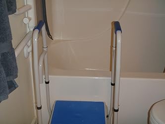 Amazon.com: Step2Tub Shower Steps for Seniors - Bathtub Step in ...