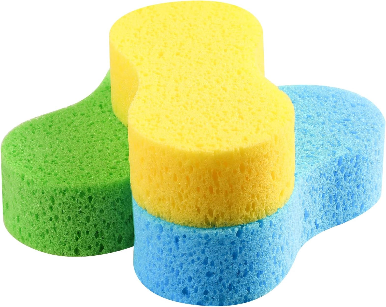 Amazon.com: Lantee Large Sponges - Car Cleaning Supplies - Big 10 Pcs ...
