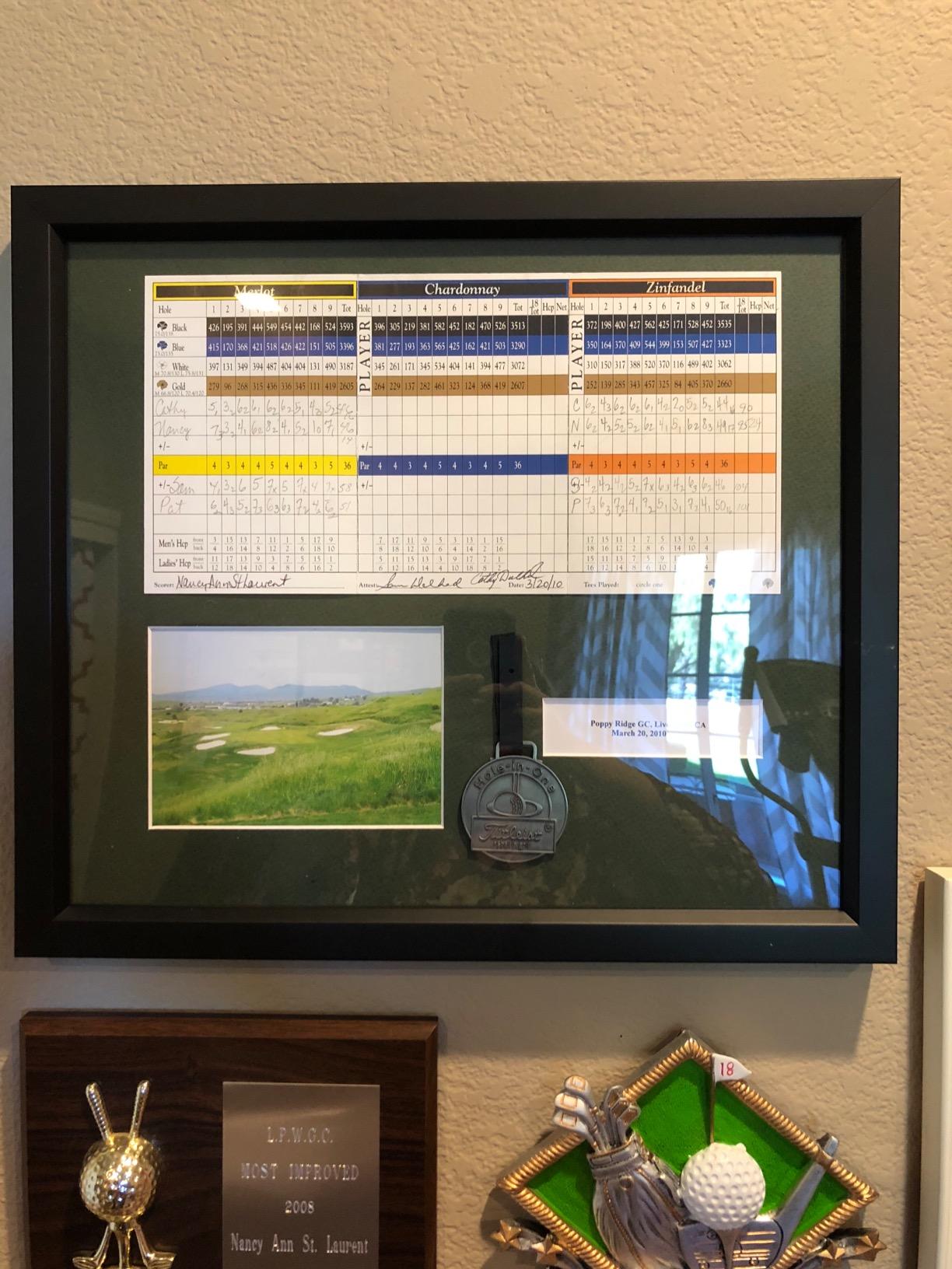Amazon.com: 13X15 Black Golf Scorecard Picture Frame, Moulding blk-001 ...