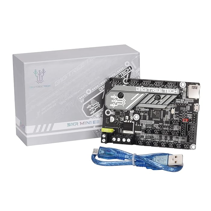 Buy BIGTREETECH Upgraded SKR Mini E3 V3.0 Silent Board 32bit Mainboard Integrated with TMC2209 ...