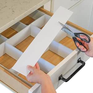 Amazon.com: DRAWER DADDY Adjustable drawer dividers. The world’s most ...