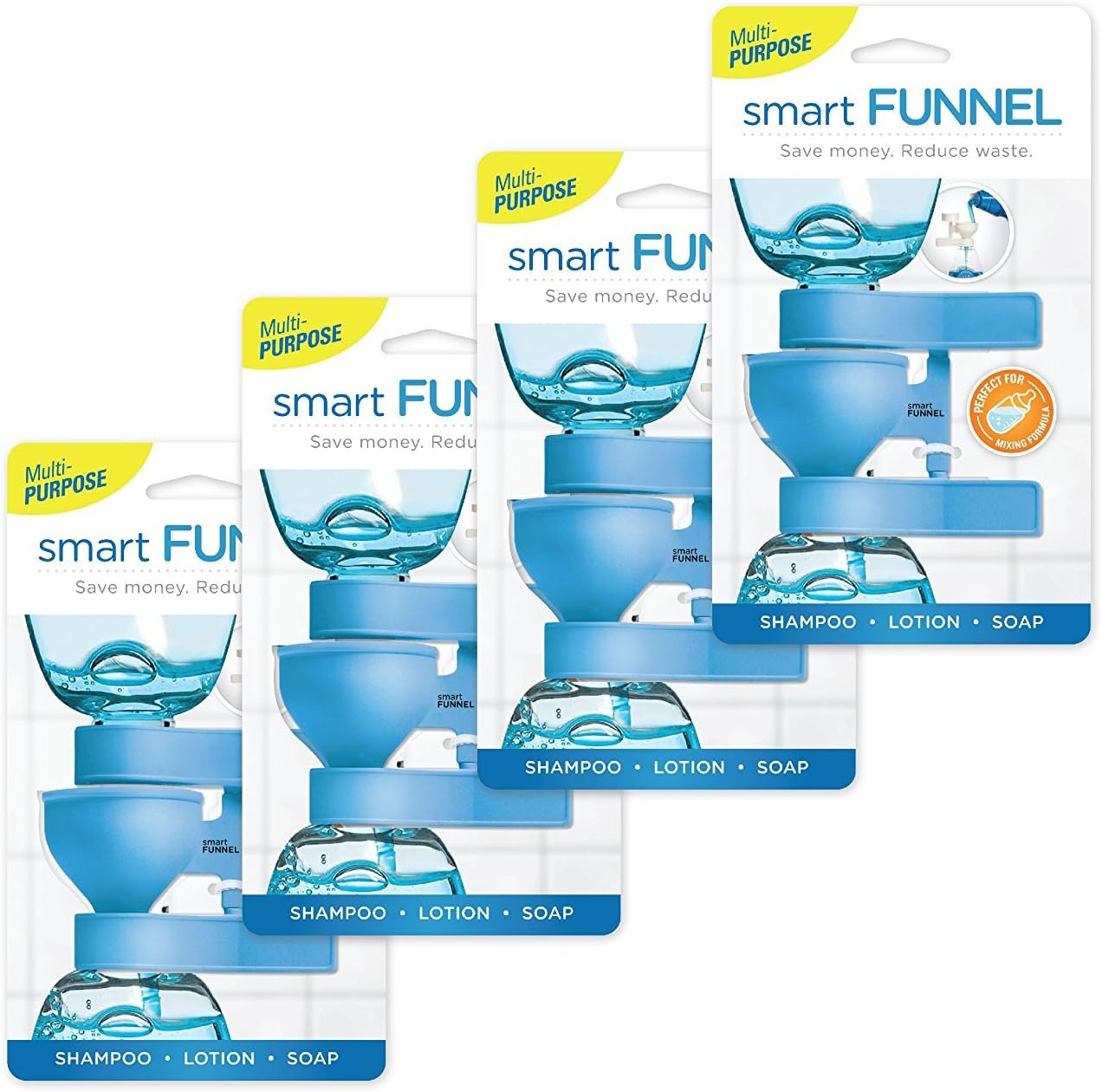 Amazon.com: Smart Funnel (4pk - Blue): Home & Kitchen