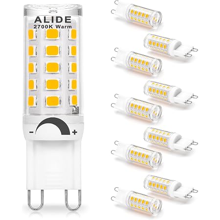 10 Pack-G8 25W 120V Halogen Light Bulbs JCD Type 110v 130v 25 Watt T4 ...
