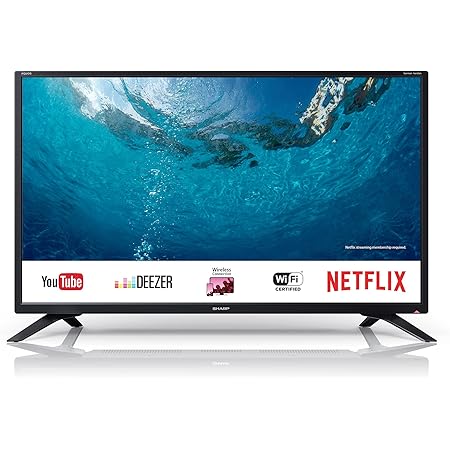 Sharp LC-32HI5332KF 32-Inch HD Ready LED Smart TV with Freeview Play ...