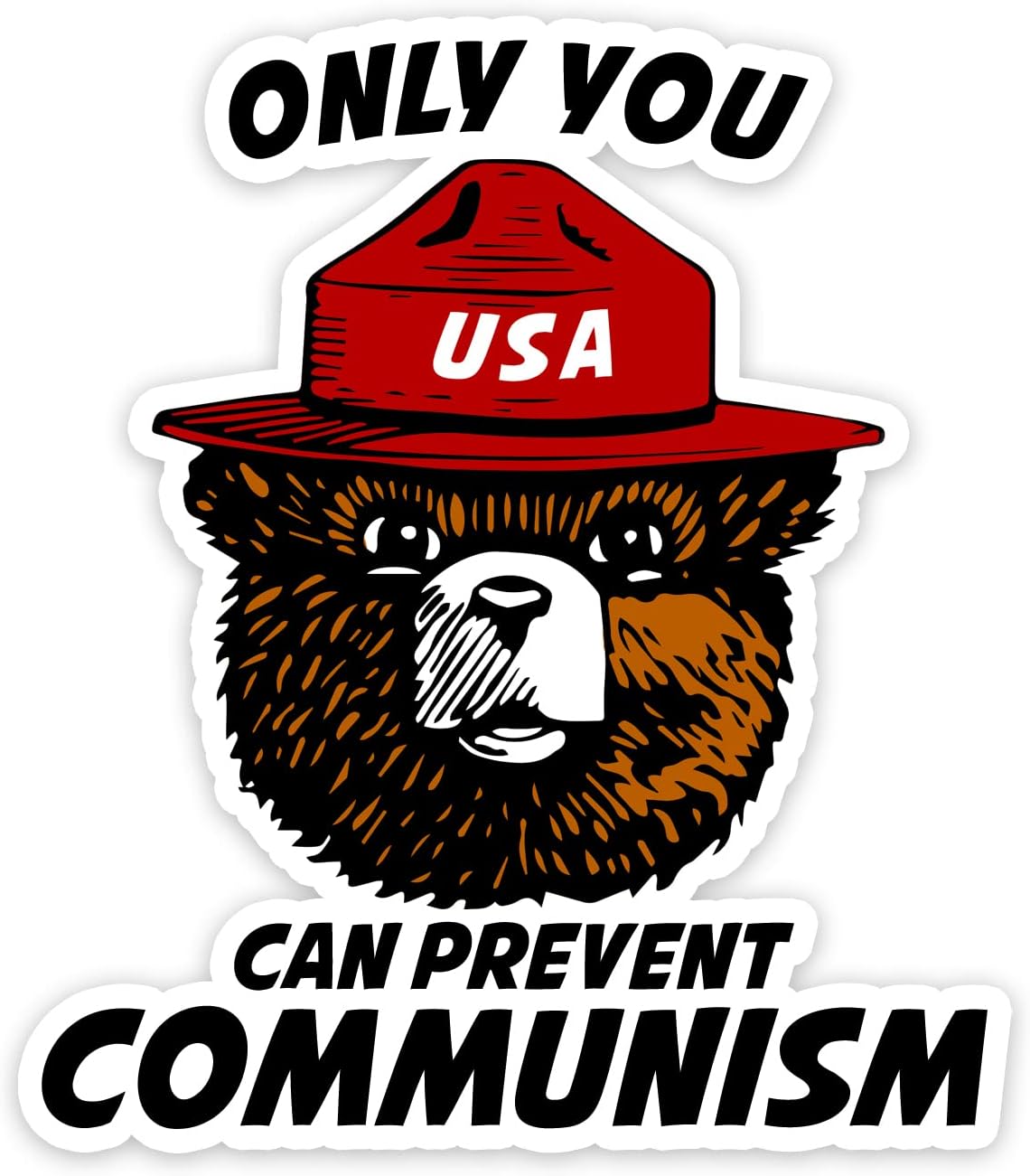 Amazon.com - Anti-Communist Sticker Vinyl Decal Bumper Sticker 5"