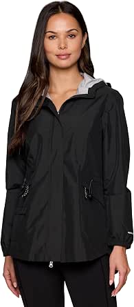 Amazon.com: Avalanche Women's Ripstop Rain Jacket, Lightweight Quick ...