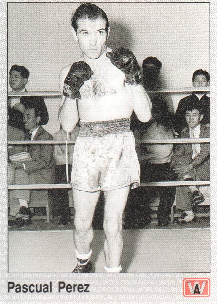 1991 All World Boxing Cards #127 Pascual Perez at Amazon's Sports ...