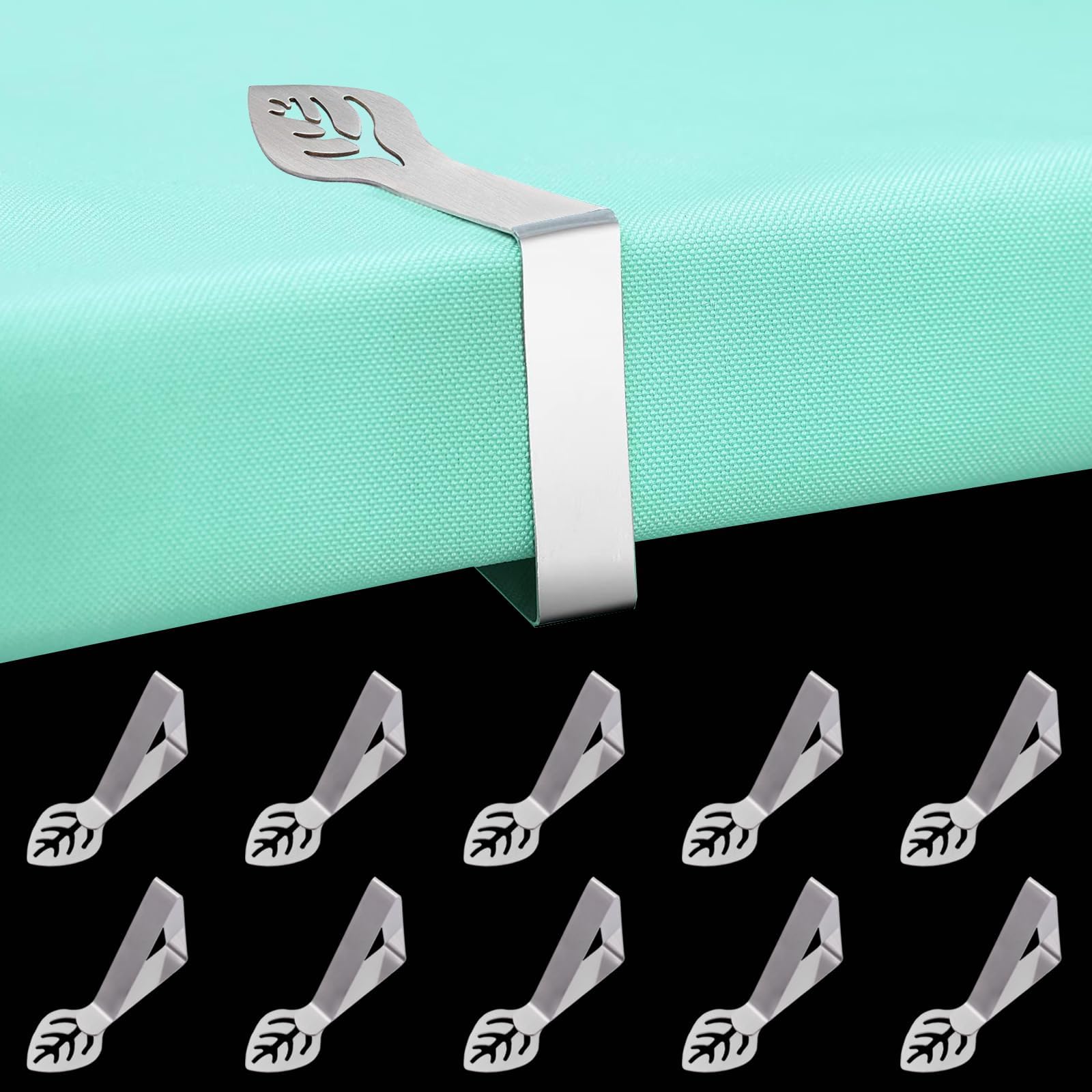 Amazon.com: SCRENDY Outdoor Tablecloth Clips Large Table Cover Clamps ...