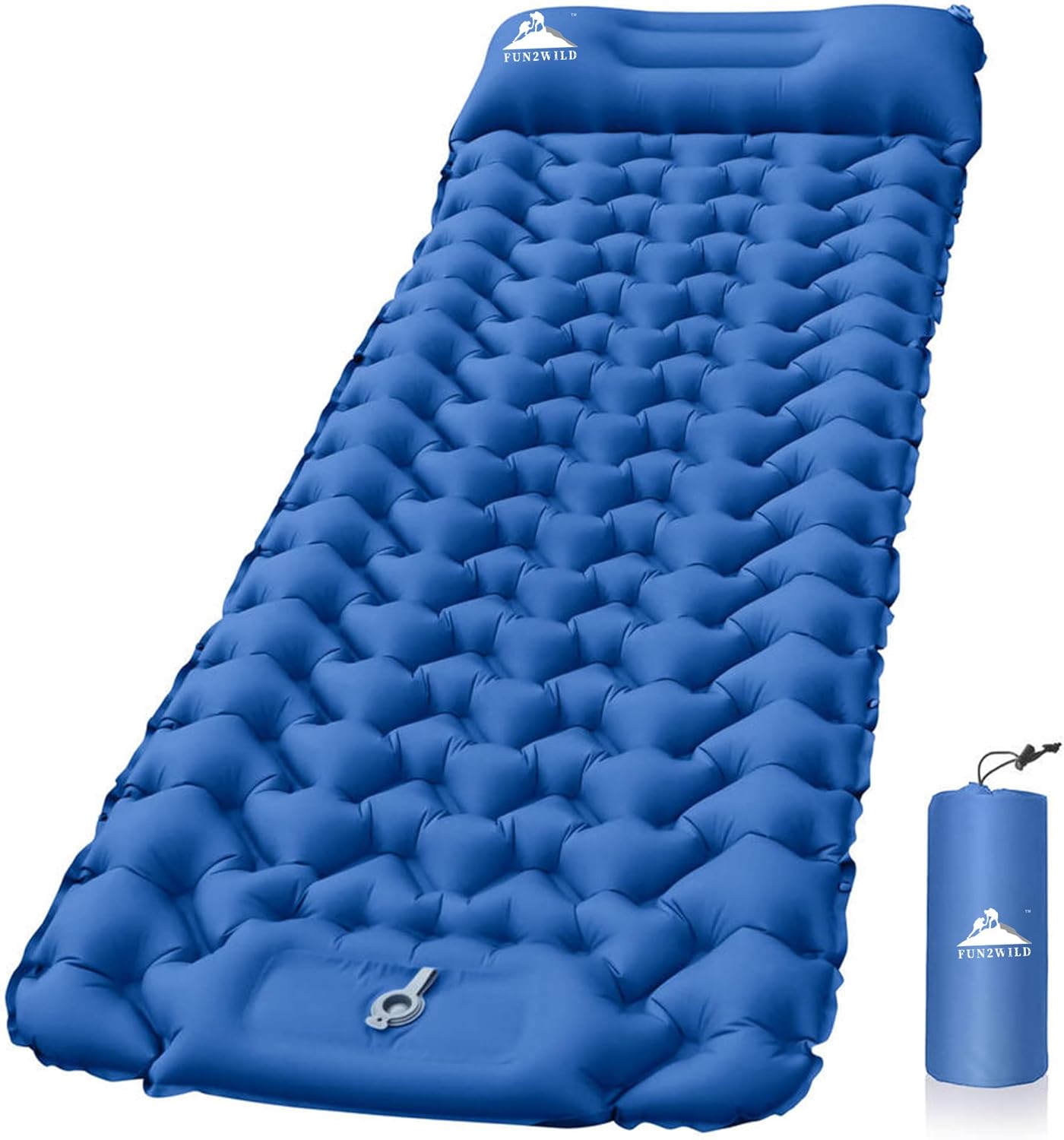 Amazon.com : FUN2WILD Camping Sleeping Pad, Inflatable Sleeping Mat ...