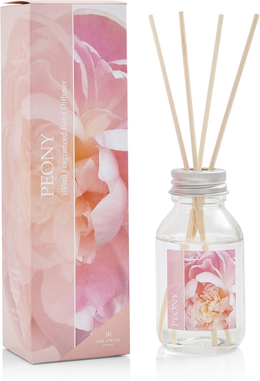 Wax Lyrical Reed Diffuser Peony, 100ml, One Size : Amazon.co.uk: Health ...
