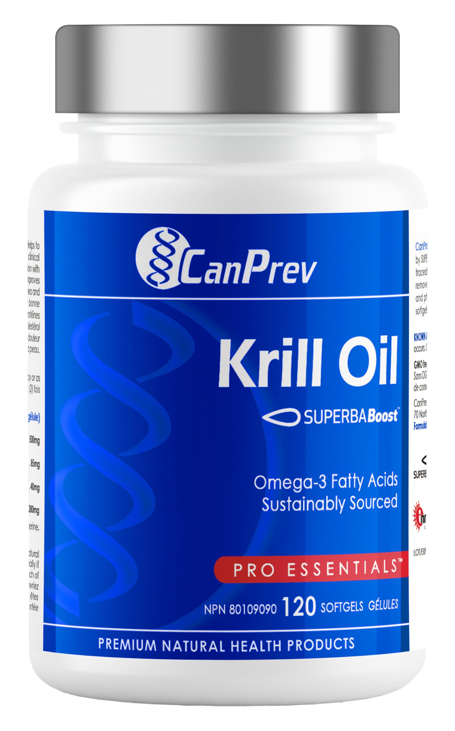 Canprev - Krill Oil Superba Boost, 120 Softgels - High EPA DHA Omega 3 ...