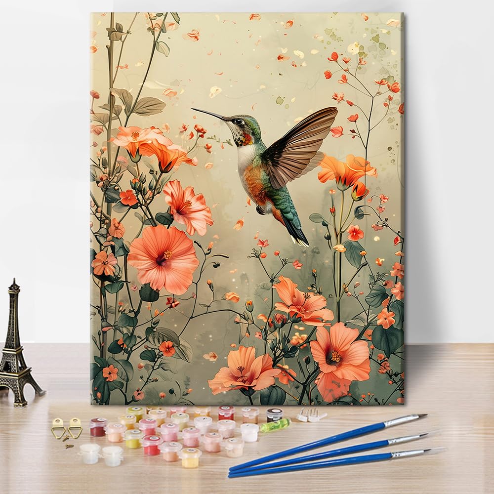 Amazon.com: TUMOVO Bird Paint by Number for Adults Animals Adults ...