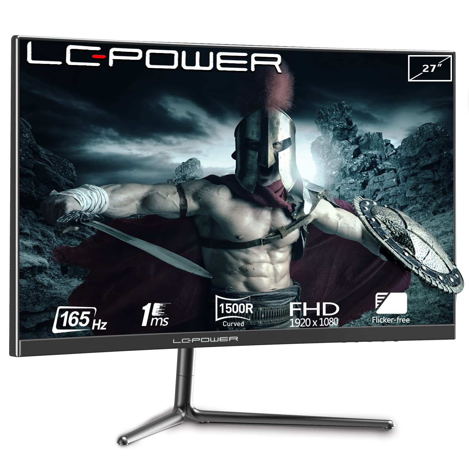 Buy LC Power 27inch 165Hz Gaming Curved Monitor Computer Screen FHD buy-lc-power-27inch-165hz-gaming-curved-monitor-computer-screen-fhd