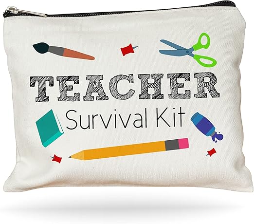 Amazon.com: Moonwake Designs Teacher Survival Kit, Teacher Appreciation ...