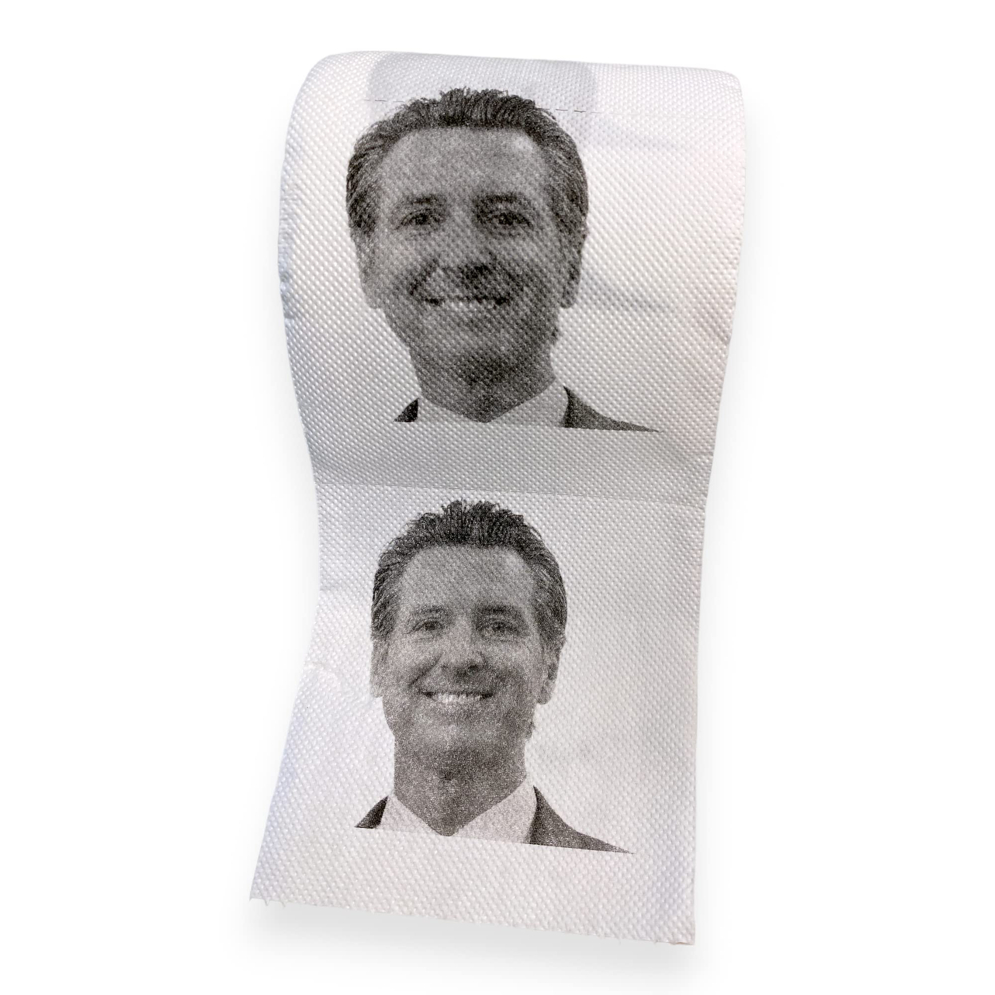 Amazon.com: Gavin Newsom Novelty Toilet Paper 2-Pack | Funny Governor ...