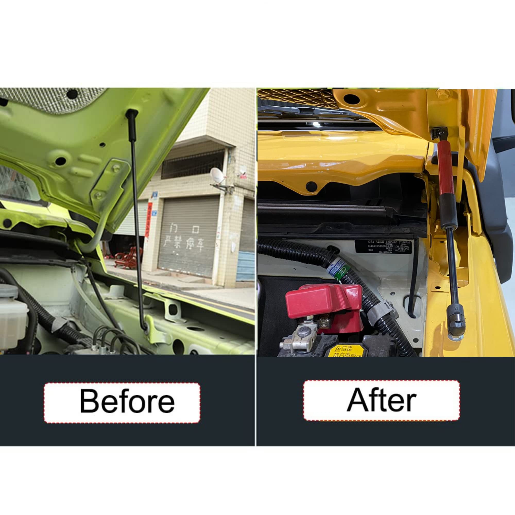 Jimny Mall Suzuki Jimny Hydraulic Hood Struts Conversion Kit Jb64 ...