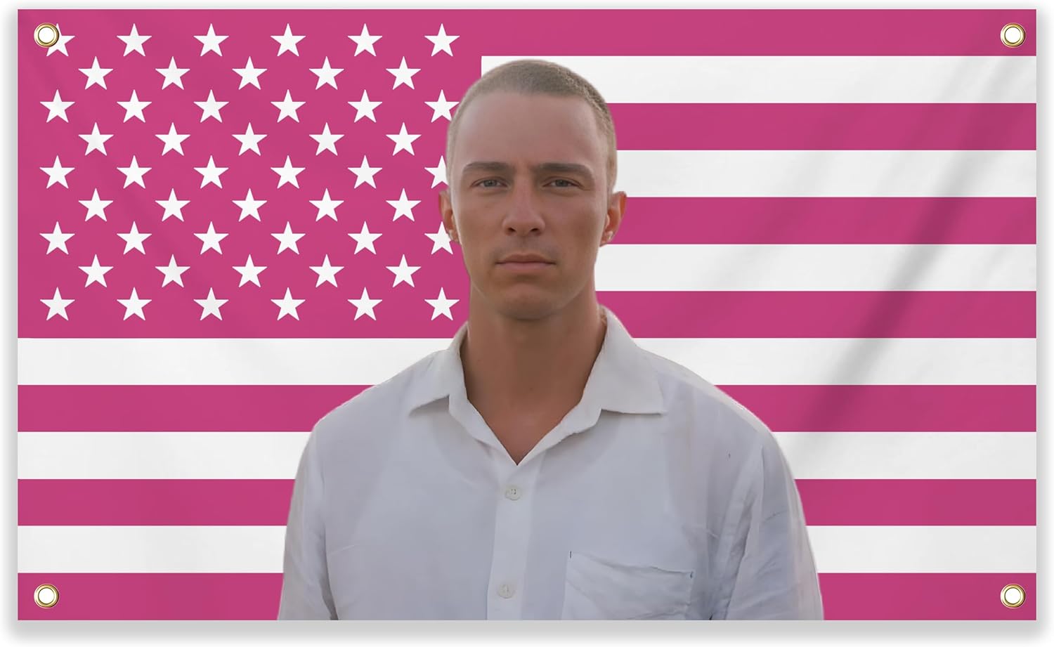 Amazon.com: AEDNX Drew Flags Bank Flag Tapestry Pink American flag ...