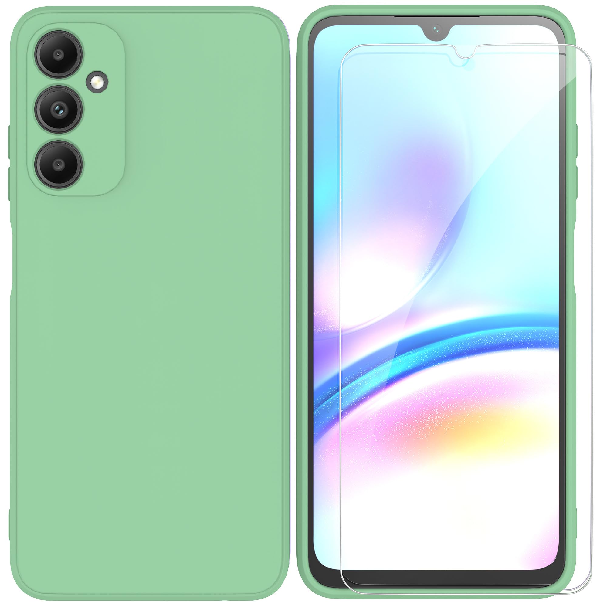 ARRYNN Coque pour Samsung Galaxy A05s 4G (6.7") + Film Protection écran en Verre trempé,Housse ...