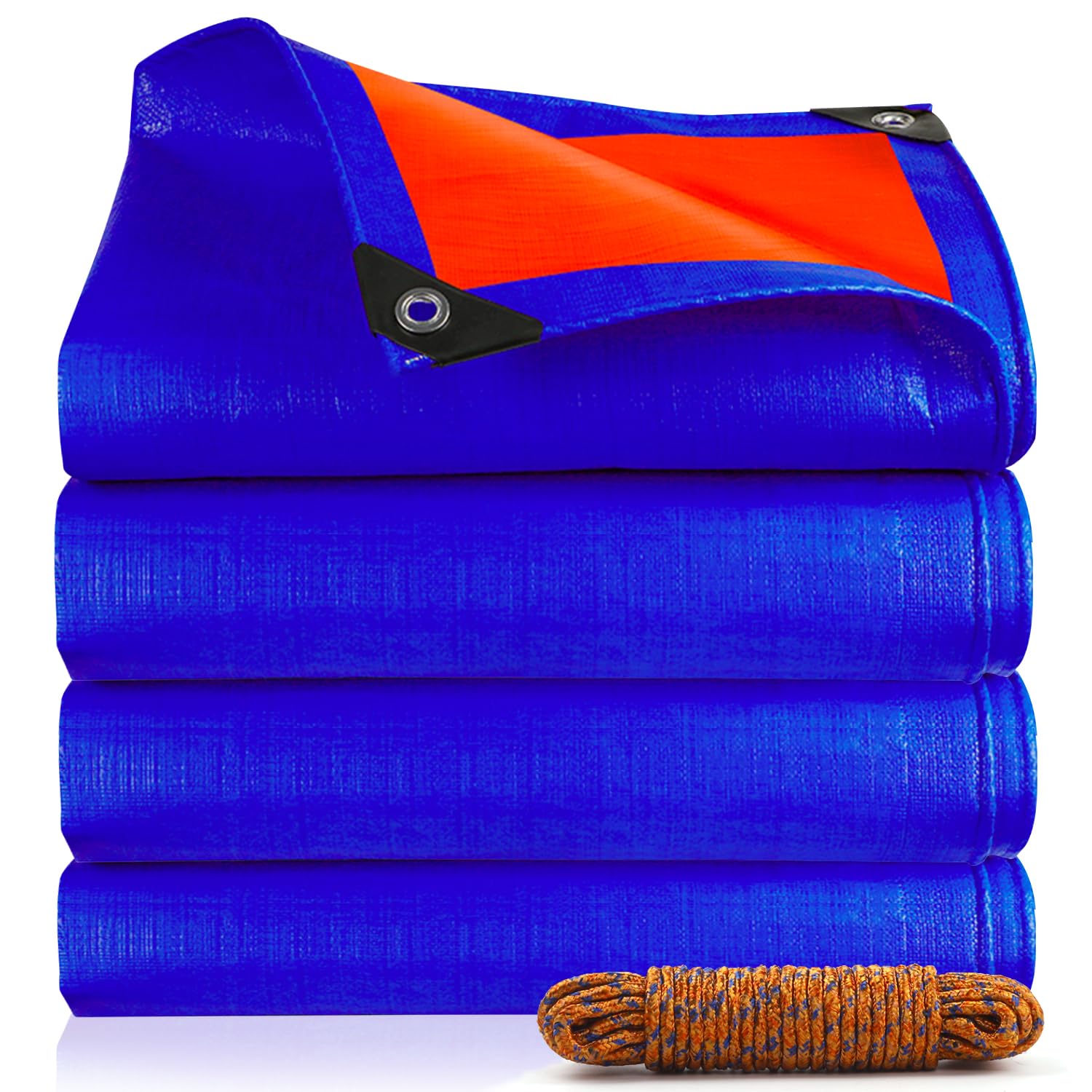 Amazon.com: Heavy Duty Tarp,Waterproof Tarp Poly Tarp,Tarp with ...