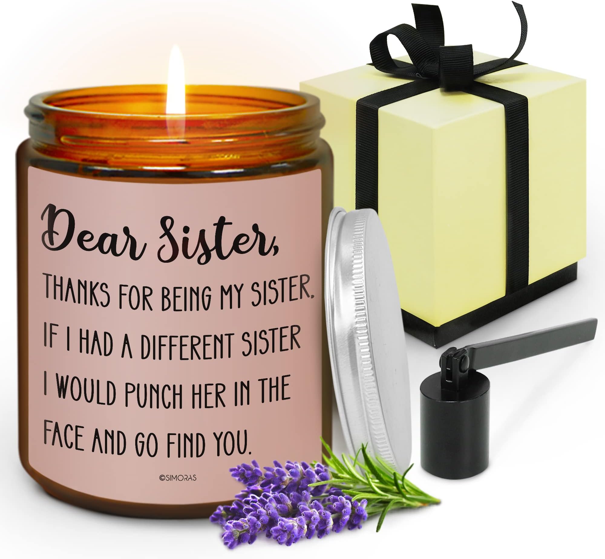 Amazon.com: Petalsun Funny Sister Gifts from Sister Brother, Gifts for ...