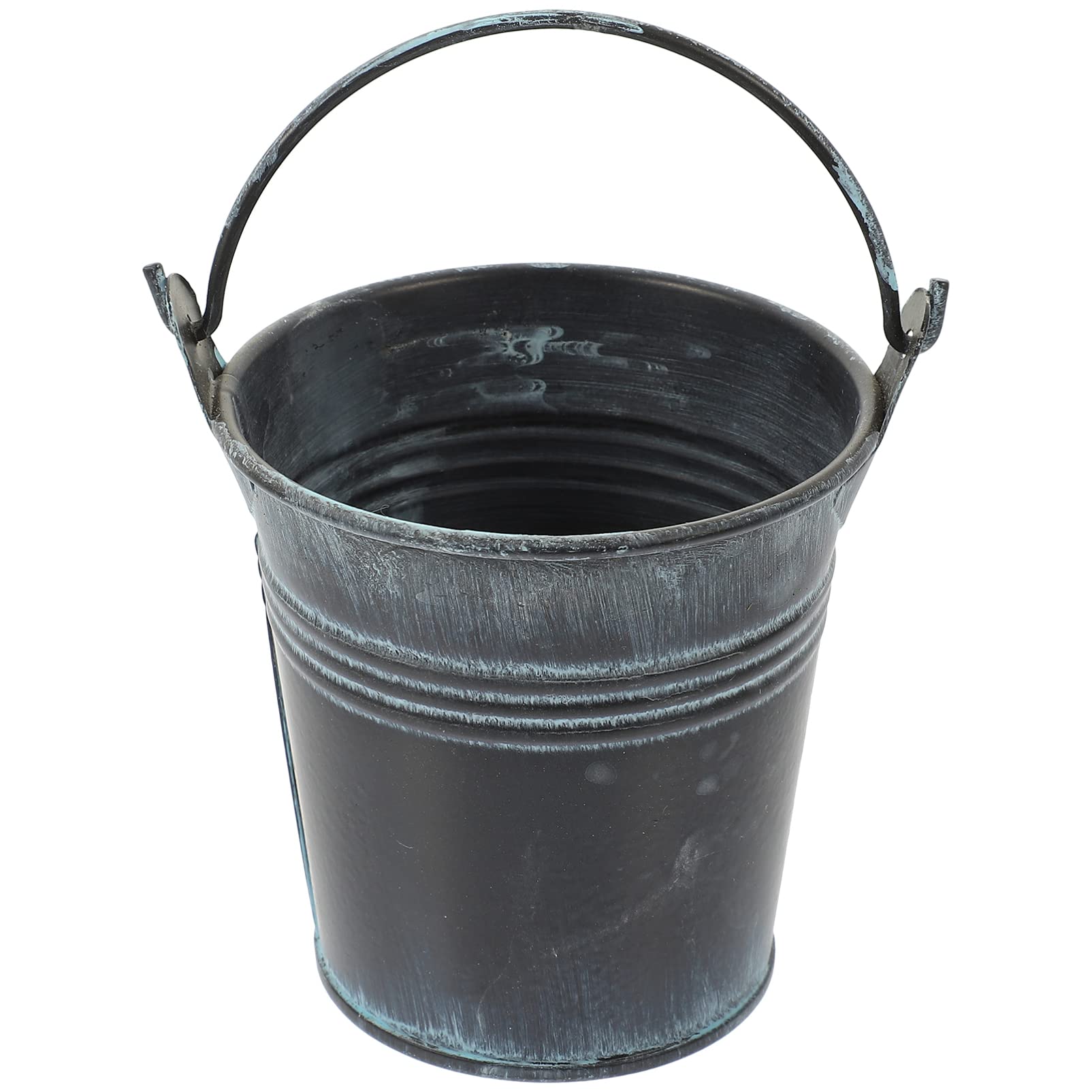 Amazon.com: Yardwe Home Decor 3pcs Galvanized Buckets Rustic Farmhouse ...