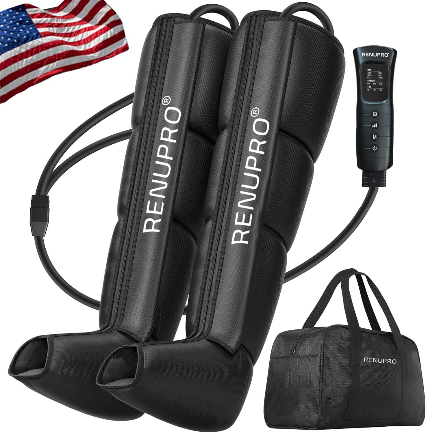 Amazon.com: RENUPRO Professional Leg Massager Recovery System, Dynamic Air Compression for ...