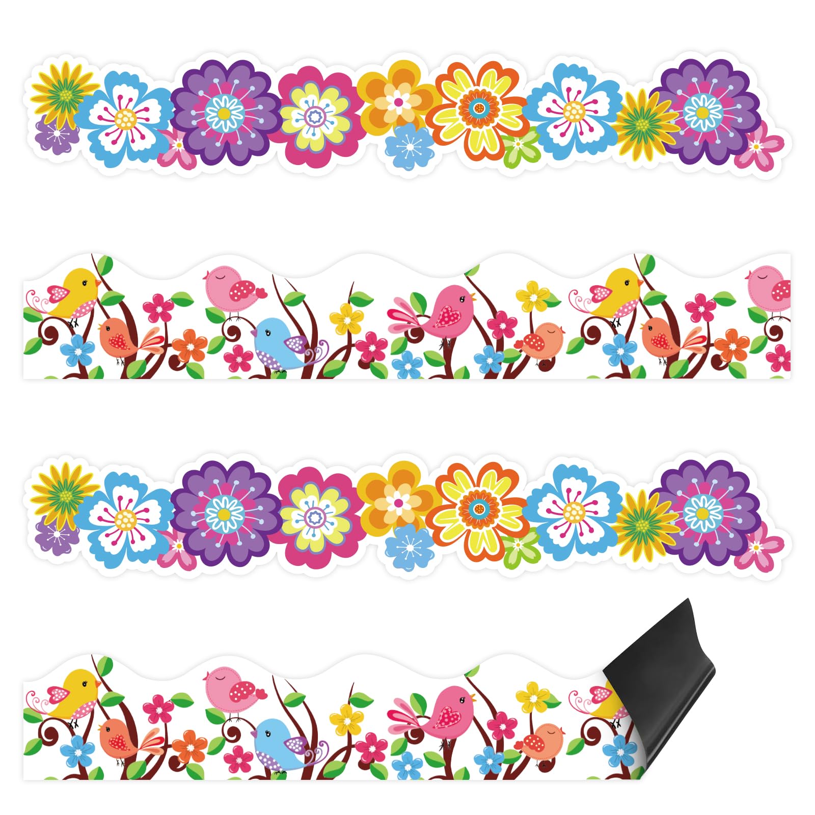 Bulletin Board Border Designs Examination Special | 3D FLORAL Design