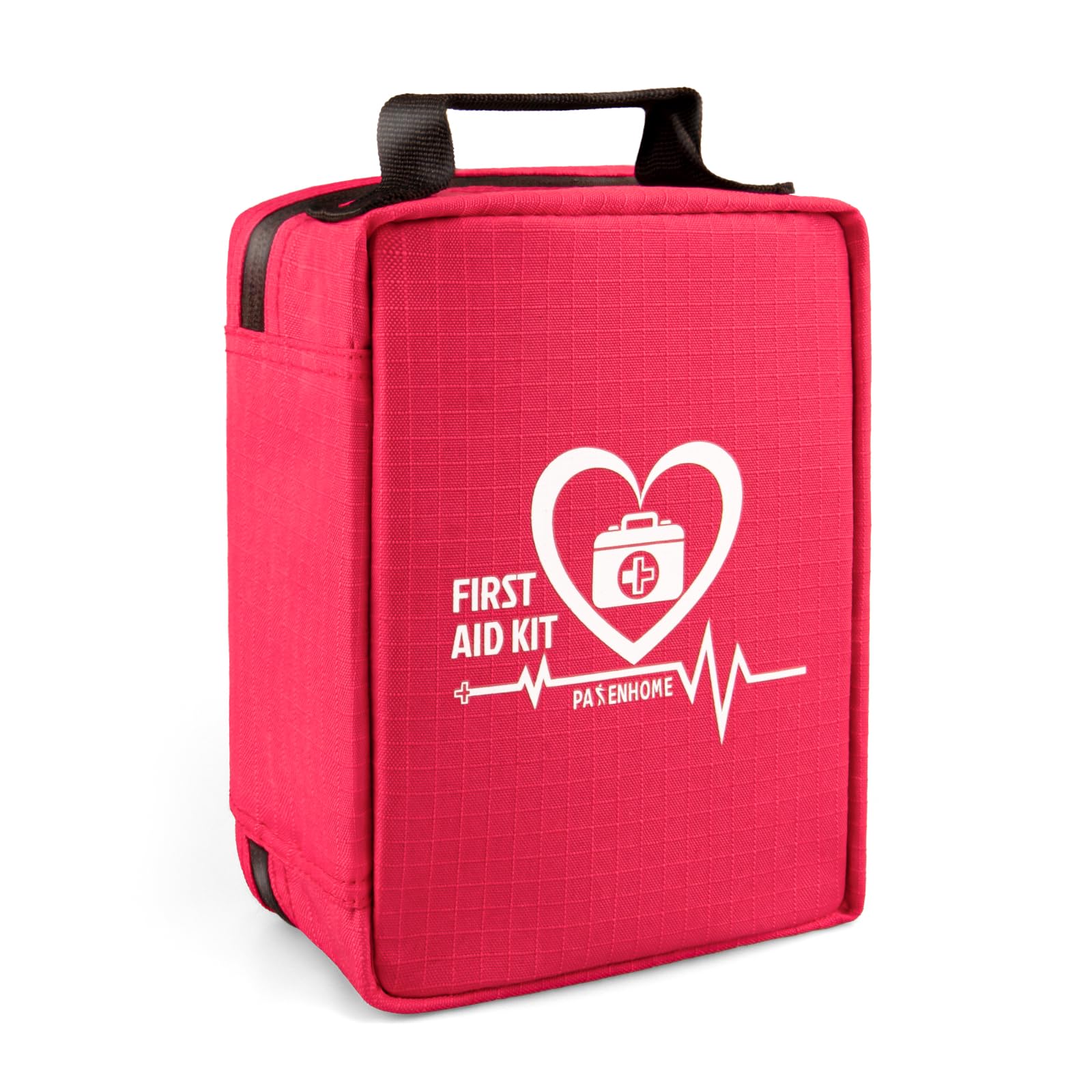 Pasenhome First Aid Kit, First Aid Bag with Labelled Compartments for ...
