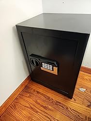 3.6 cu ft Large Fireproof Drop Safe Box for Business, Anti-Theft Money Drop Slot Safes with ...