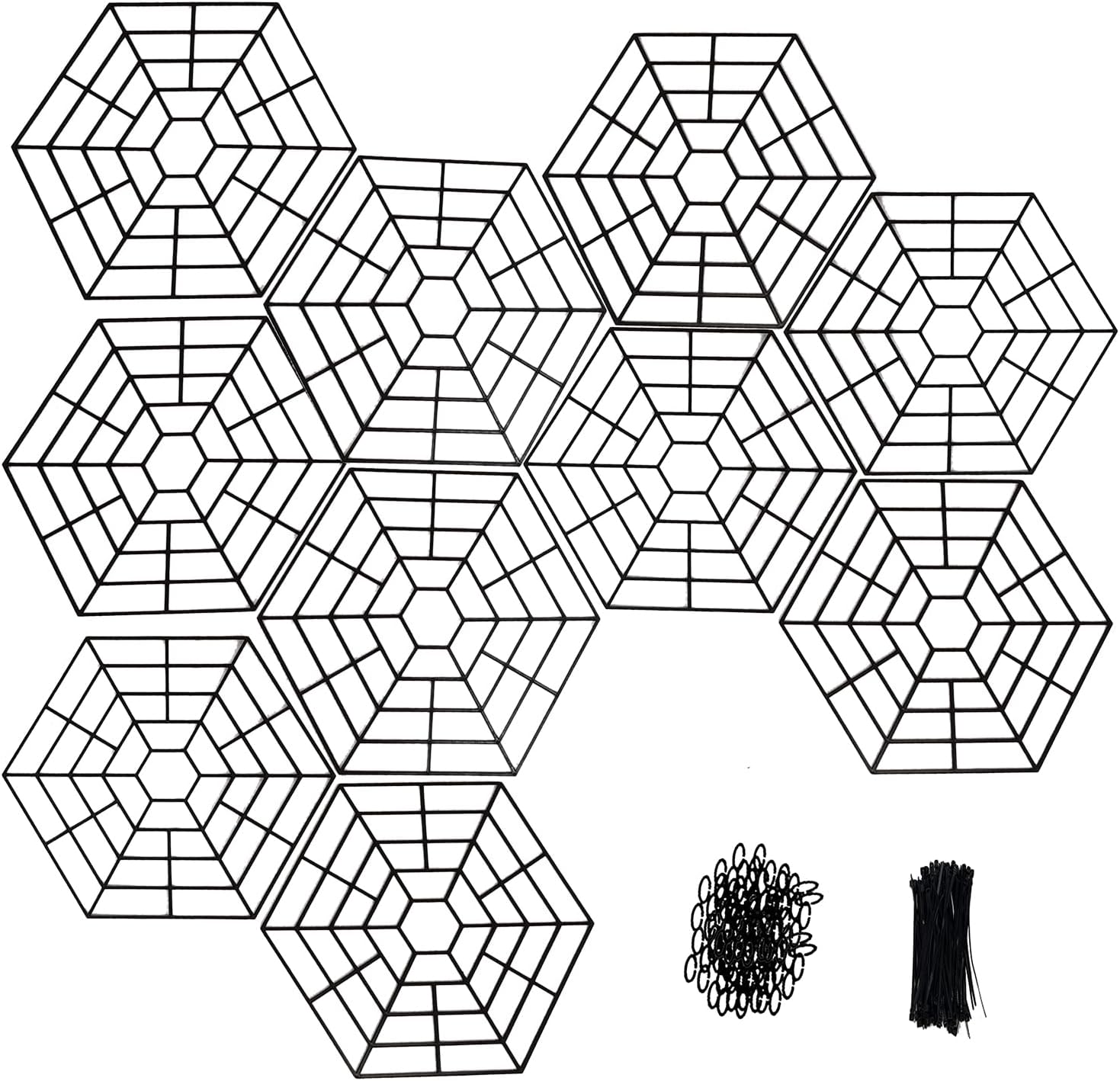 Amazon.com : Plastic Pond Fish Protector Net 10Pcs, Plastic Pond Fish ...