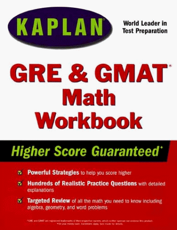 KAPLAN GRE / GMAT MATH WORKBOOK: Kaplan, Stuart, David: 9780684841670 ...