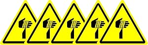 Amazon.com: ISO Safety Label Sign - International Warning Sharp ...