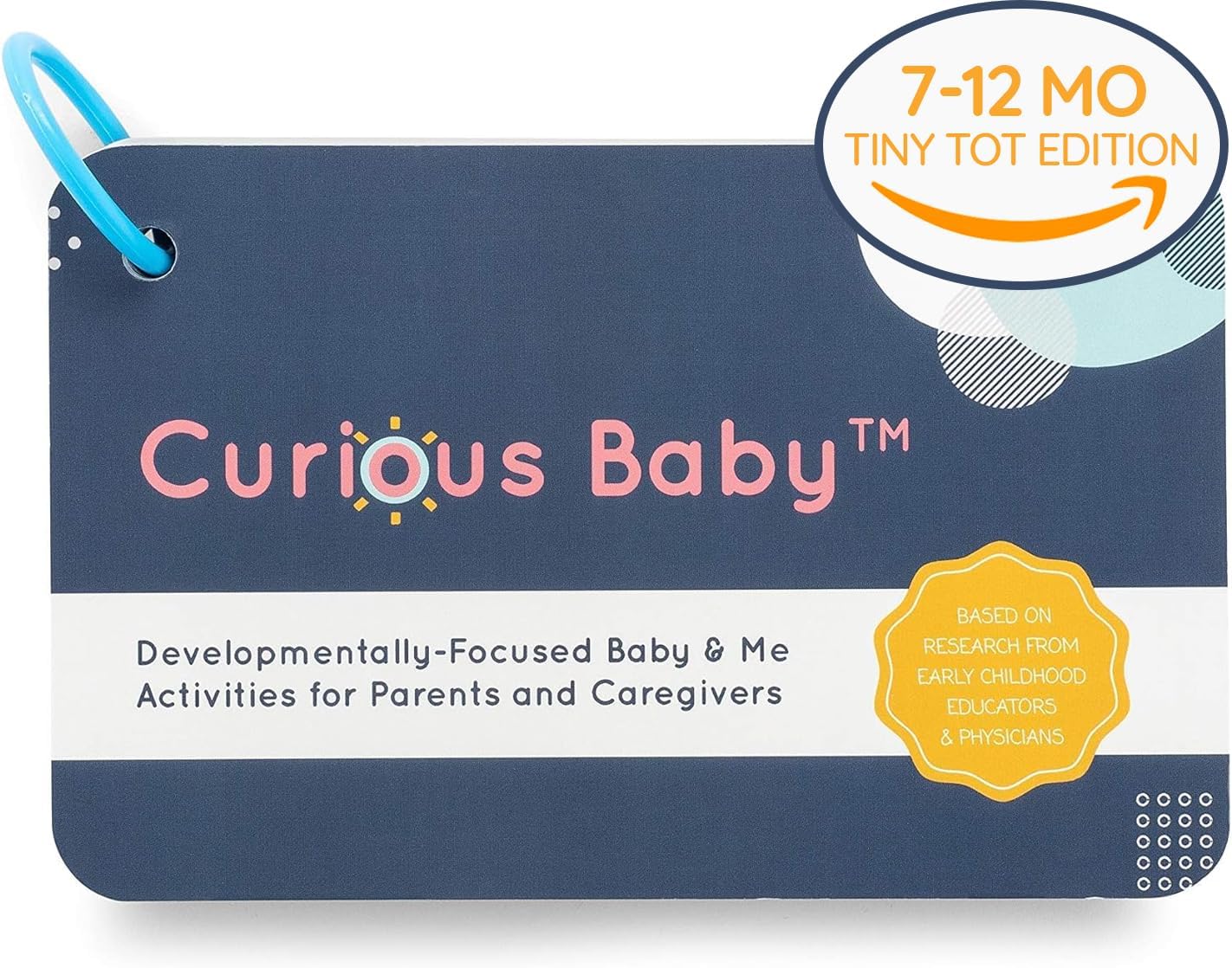 Amazon.com: Curious Baby Activity Cards (Tiny Tot Edition)- 7-12 Months ...