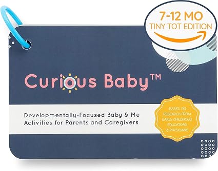 Amazon.com: Curious Baby Activity Cards (Tiny Tot Edition)- 7-12 Months ...