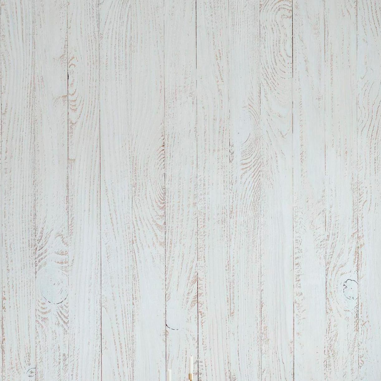 Amazon.com: Whitewash Rustic Shiplap-Style Wall Panels | Authentic ...