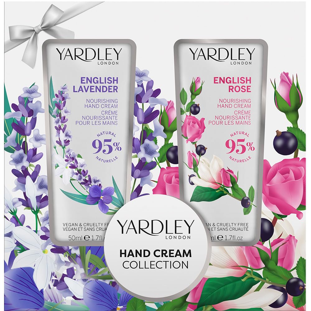 Yardley London English Lavender and English Rose Hand Cream Collection ...