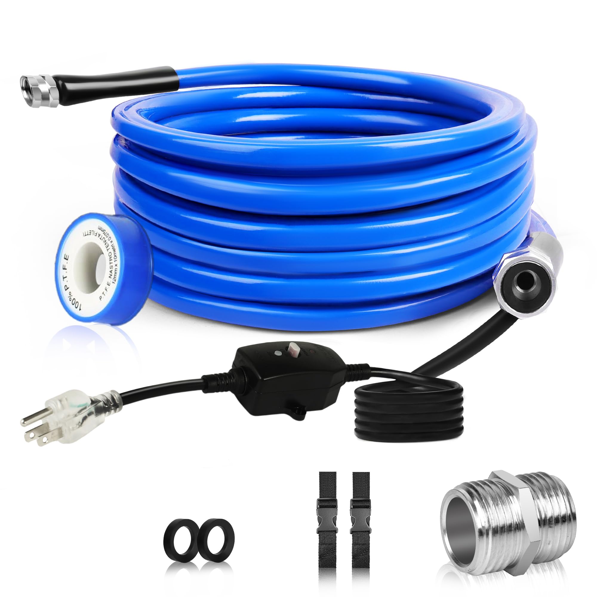 Amazon.com: 15FT-30FT, Upgraded RV Heated Drinking Water Hose - Freeze ...