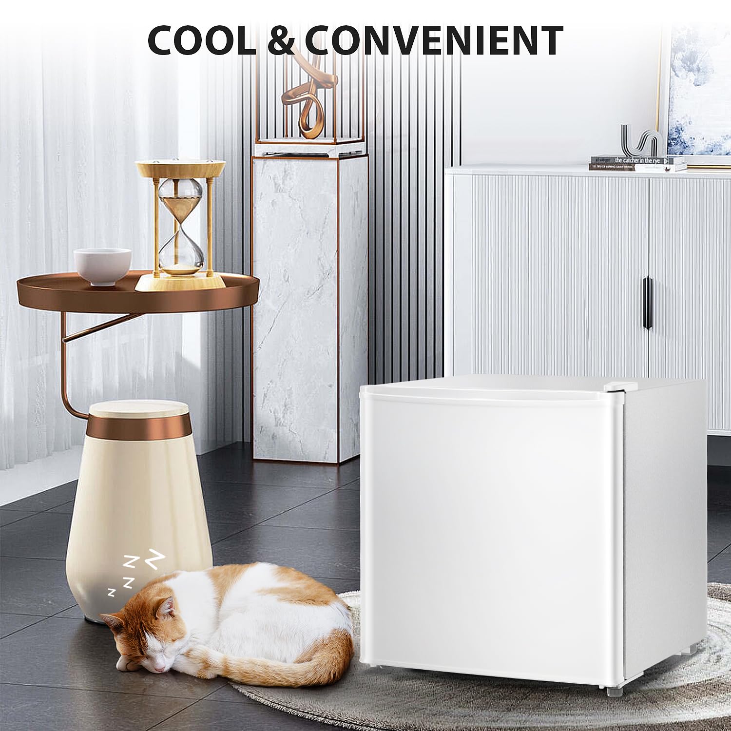 Snapklik.com : Kismile Compact Fridge