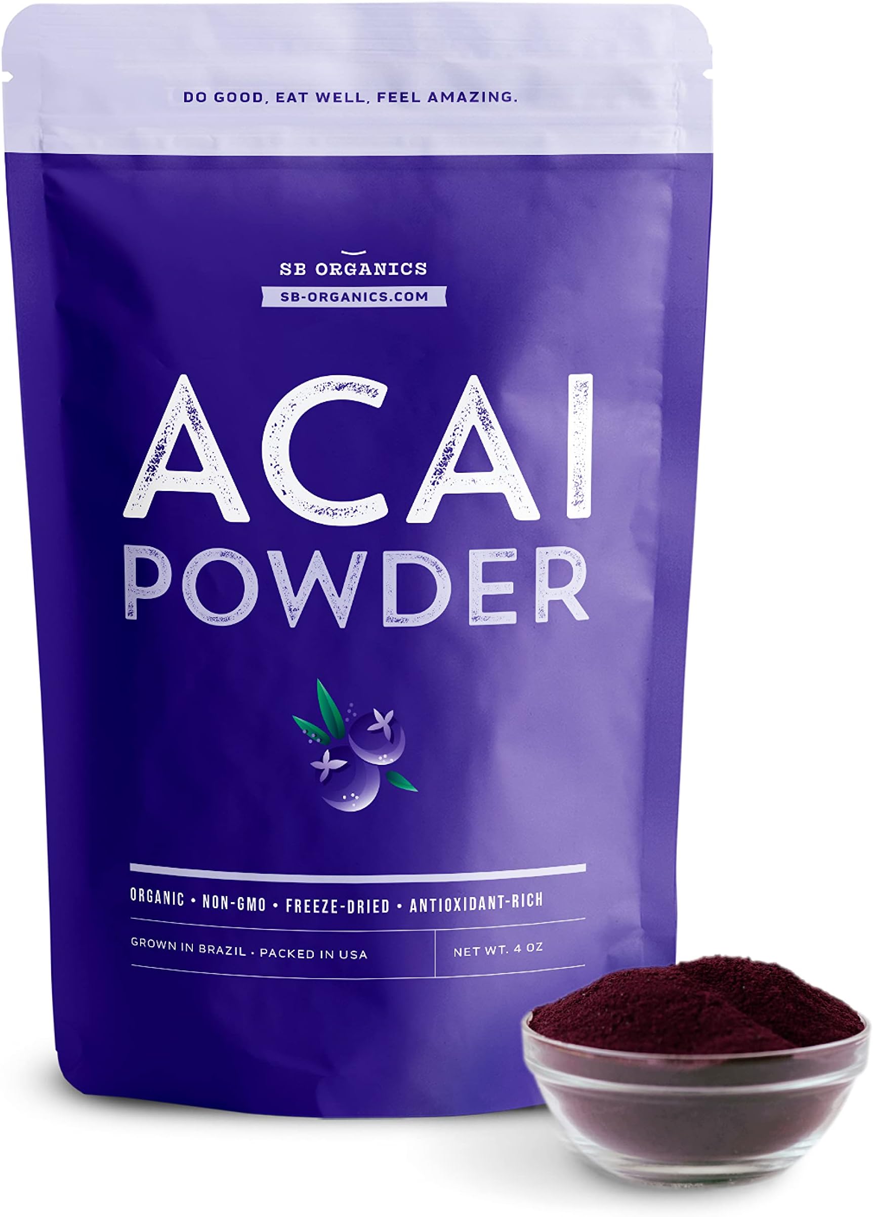 Amazon.com: Sun Bay Foods Red Reishi Powder - 8 oz Bag of Organic Non ...